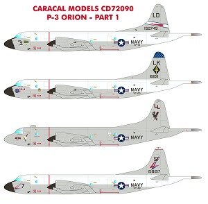 【新製品】カラカルモデル 72090 1/72 P-3C オライオン- Part 1 3,900円 | ホビーショップ ガネット 飛行機・車 ...